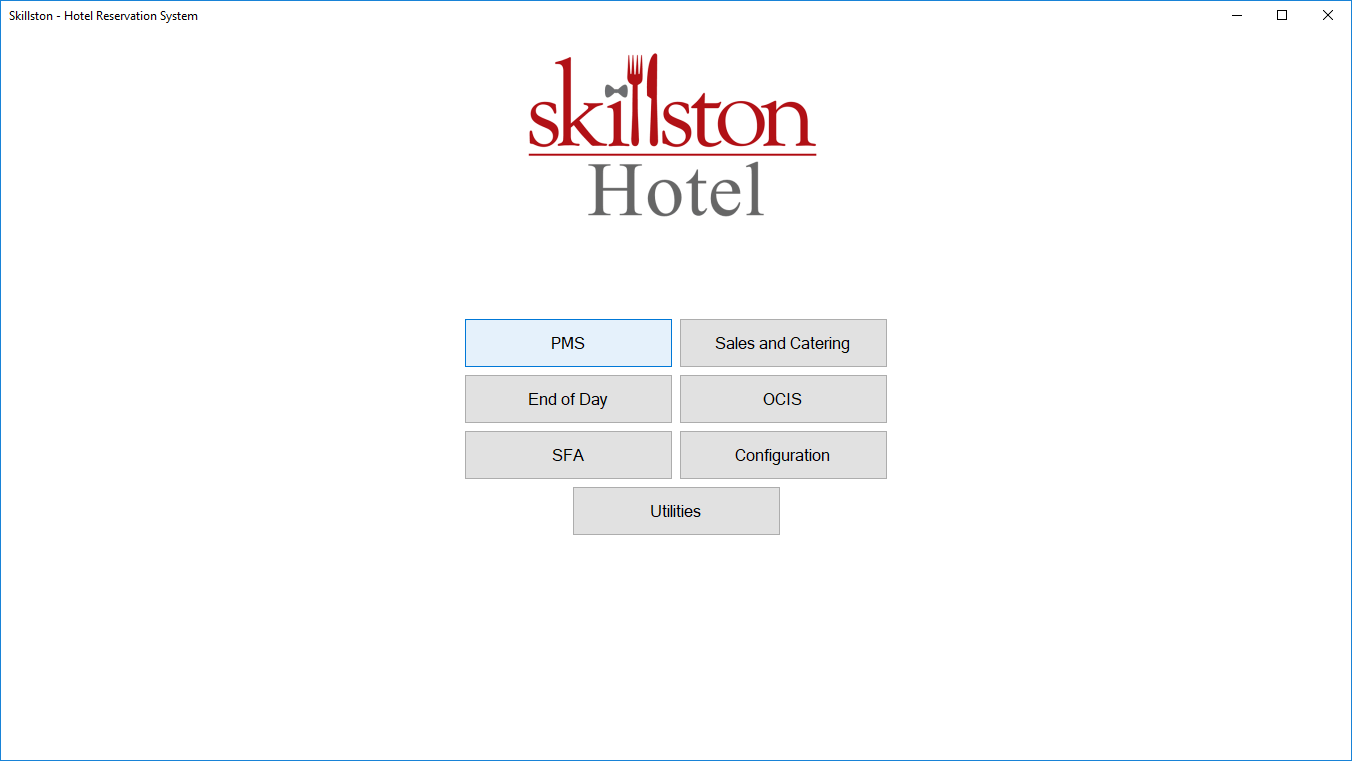 Skillston Reservation Demo App - Shanezzar